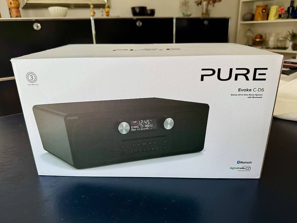 Pure DAB Radio_ CD_ Bluetooth zu verkaufen (Gebraucht) in Wabern für ...
