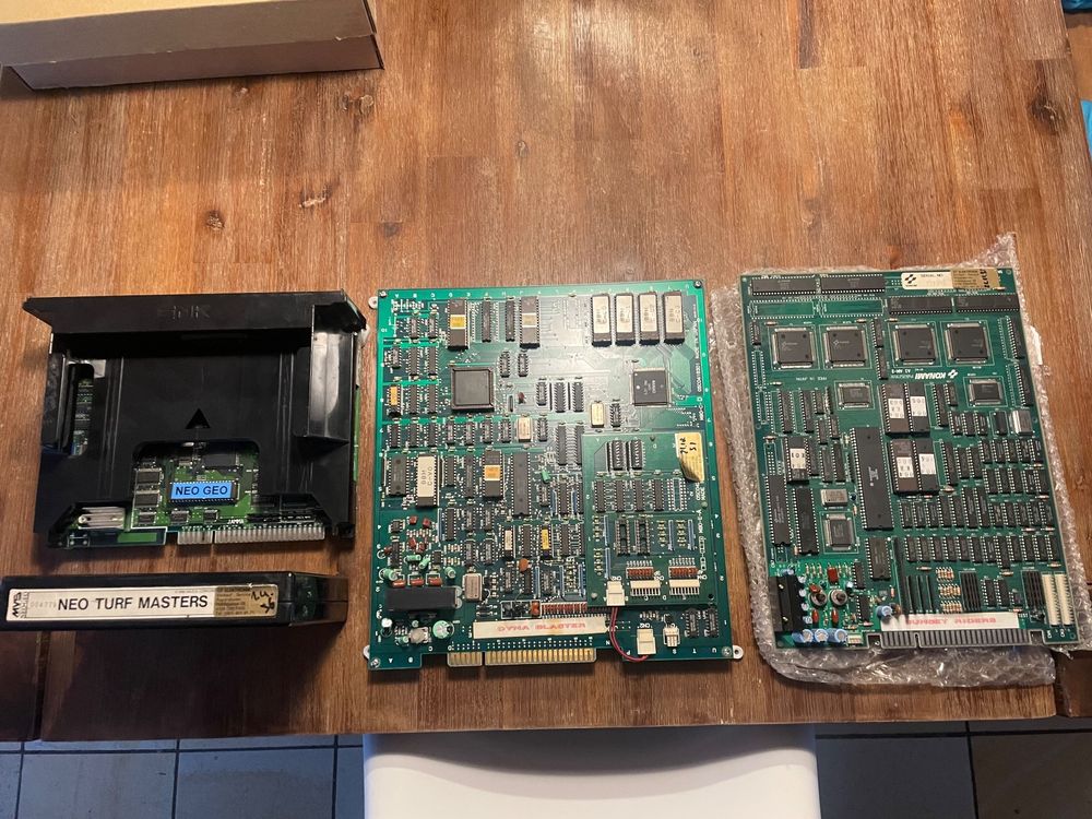 Arcade PCB Neo Geo MVS Konami Irem Set (Gebraucht) in Tafers für CHF ...