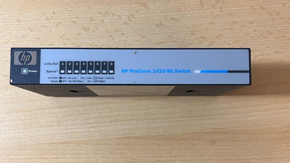 HP ProCurve 1410-8G Netzwerk Switch 1Gps (Gebraucht) in Allschwil für CHF 5 – mit Lieferung auf ...