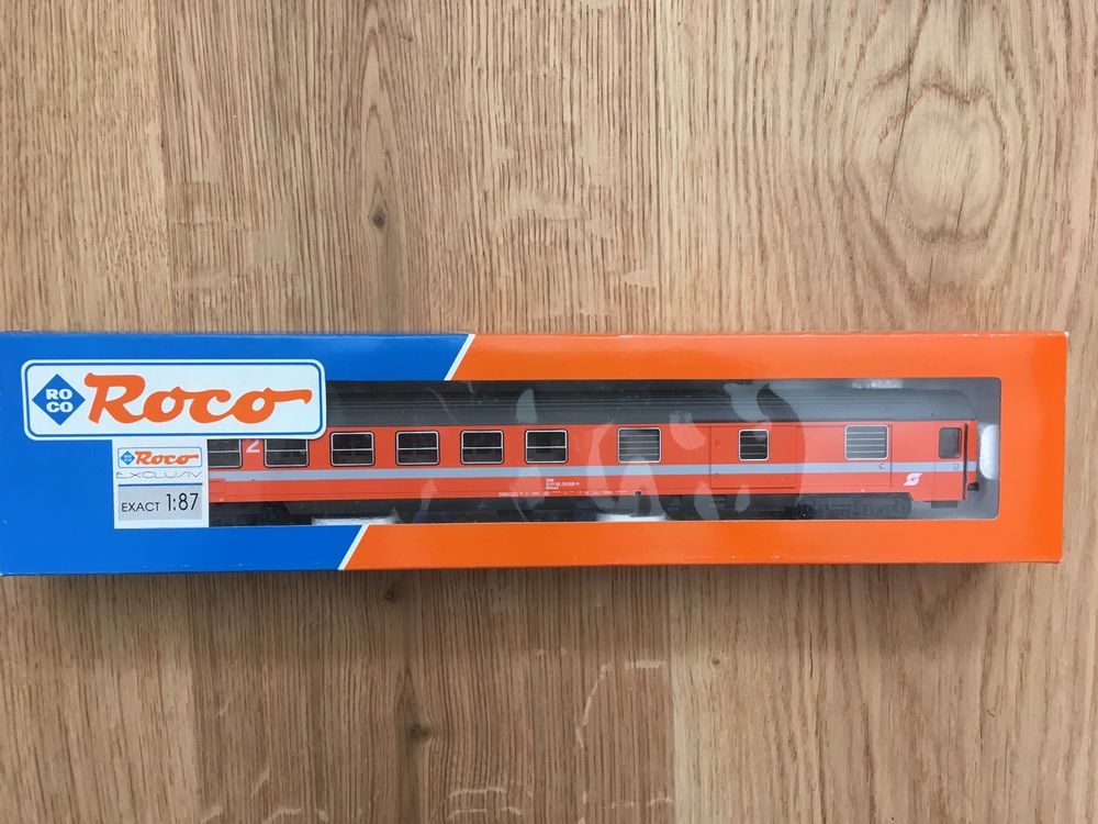 Roco - Eurofima-Wagen 2.-Klasse mit Gepäckabteil ÖBB (Neu (gemäss ...