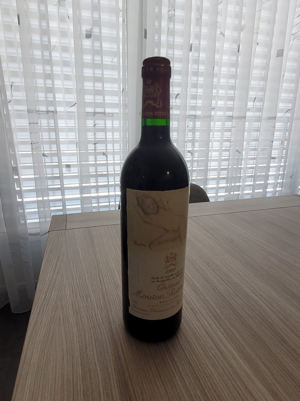 Château Mouton Rothschild 1993, Vin Rouge d'Exception. (Neuf (Voir ...
