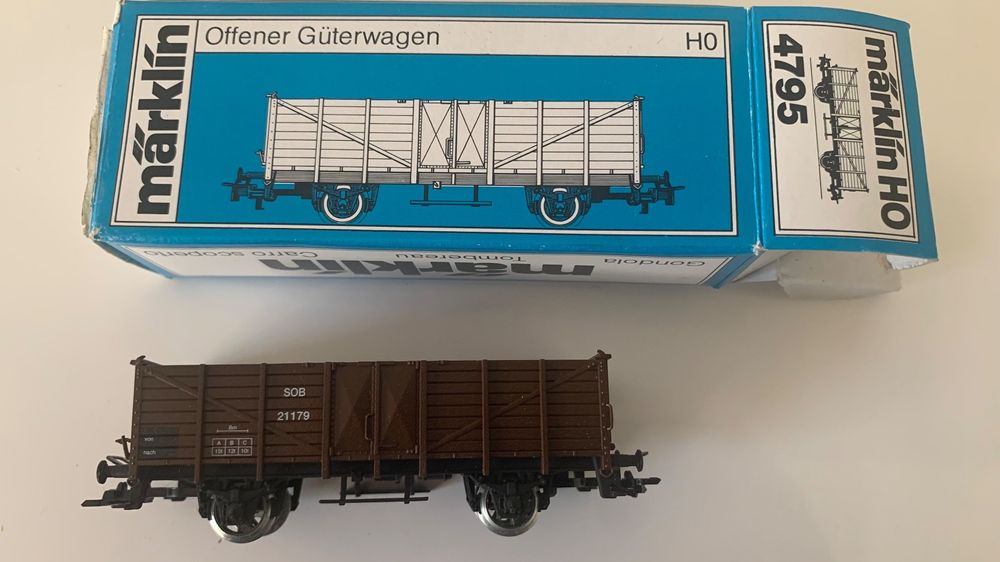 Wagon ouvert 4795 (D'occasion) à Saviese pour CHF 10 – avec livraison ...