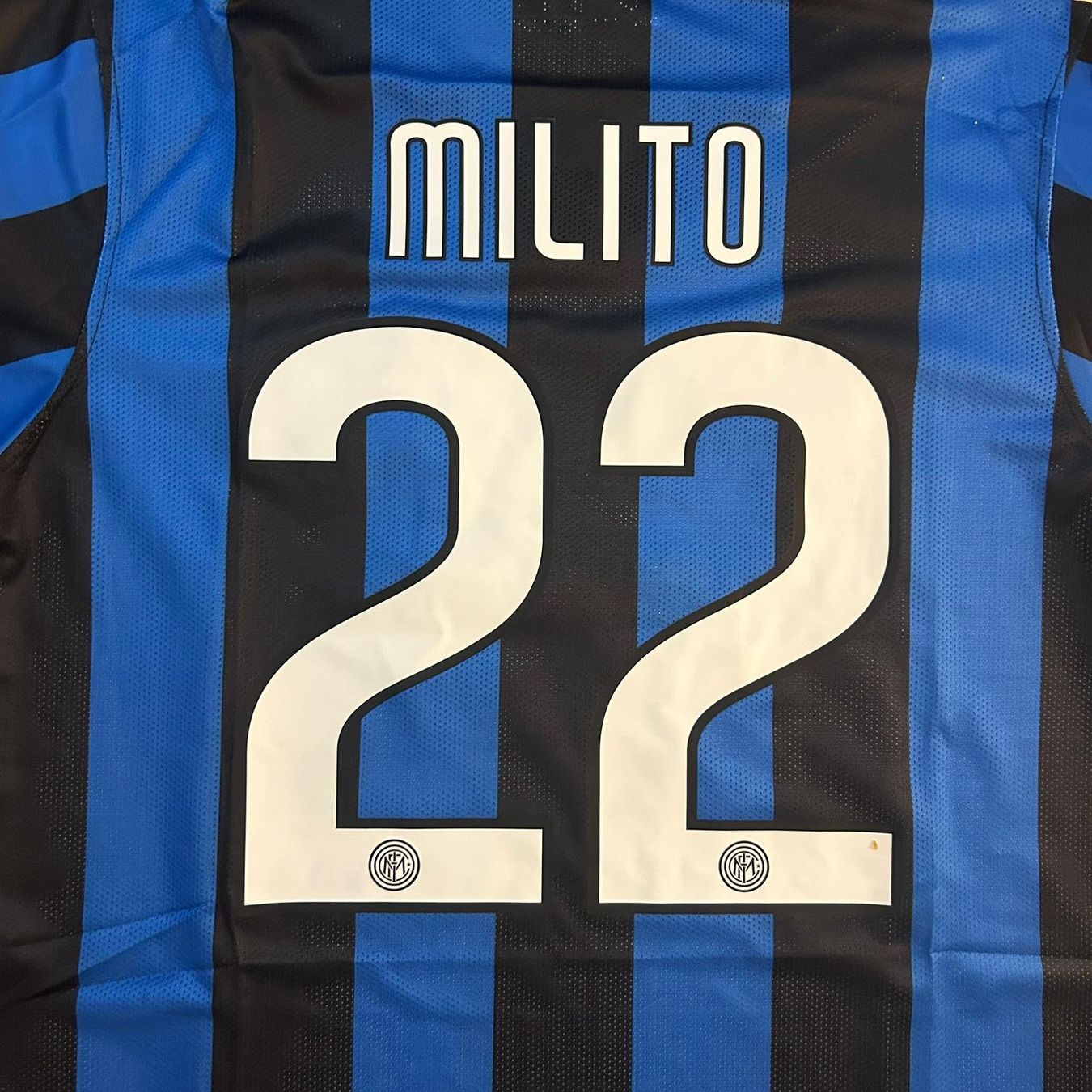 Fussballtrikot Inter Milan "MILITO" 2010 (L) 🖤💙 (Neu (gemäss ...
