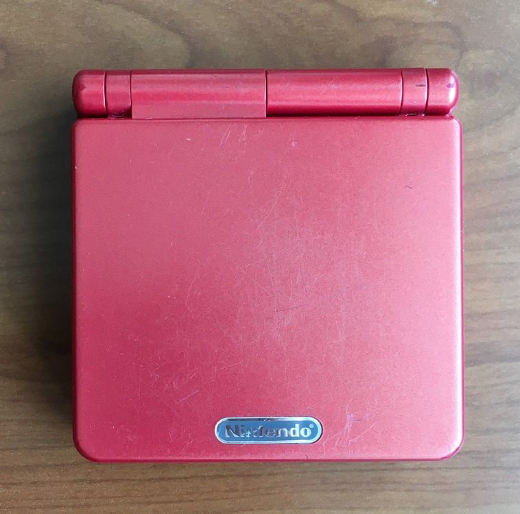 Game Boy Advance SP Flame Red | Kaufen auf Ricardo