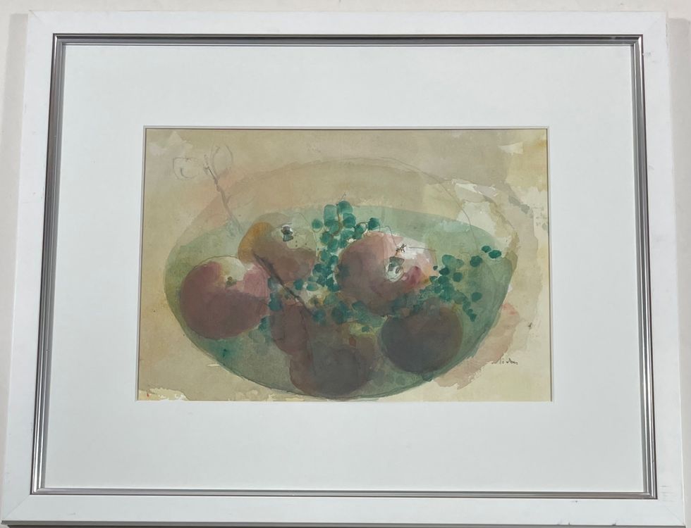 Hans Ruedi Sieber (1926-2002) Aquarell (Gebraucht) in Root für CHF 50 – mit Lieferung auf ...