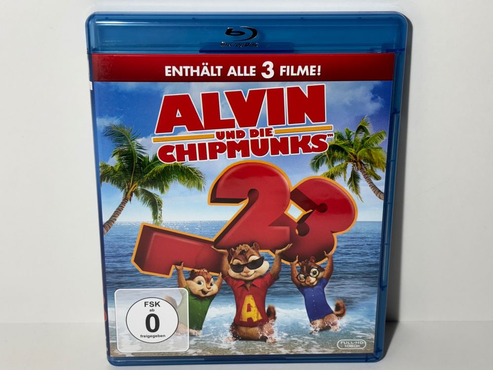 Alvin und die Chipmunks 1-3 Blu Ray (Gebraucht) in Wilderswil für CHF 5 ...