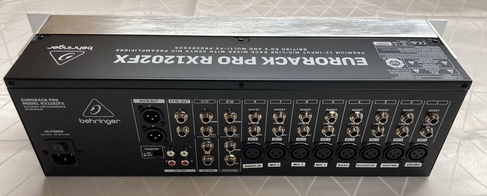 Behringer RX 1202 FX - Rackmixer | Kaufen auf Ricardo