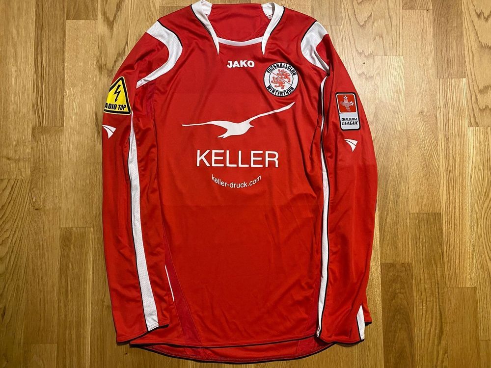 MATCHWORN FC WINTERTHUR # 9 BIELI TRIKOT 2009/10 FCW L (Neu (gemäss ...