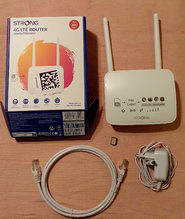 WLAN Router für Simkarte / Strong 4G LTE Router 300M (Neu (gemäss Beschreibung)) in Frauenfeld ...