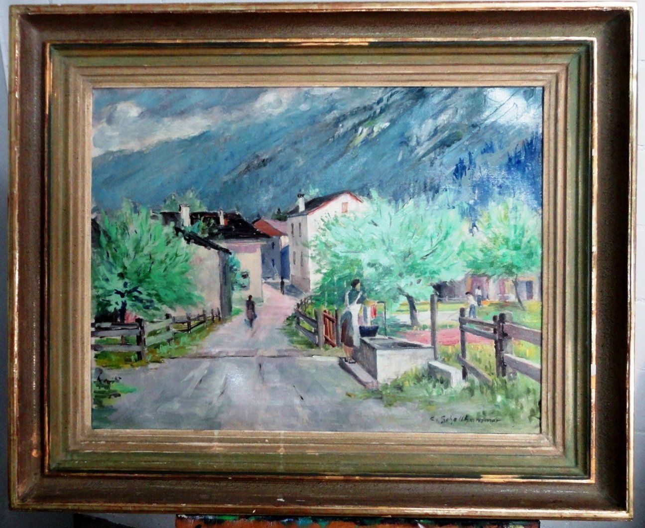 Carl Schellhammer Öl auf Leinwand (Gebraucht) in zurich für CHF 900 ...