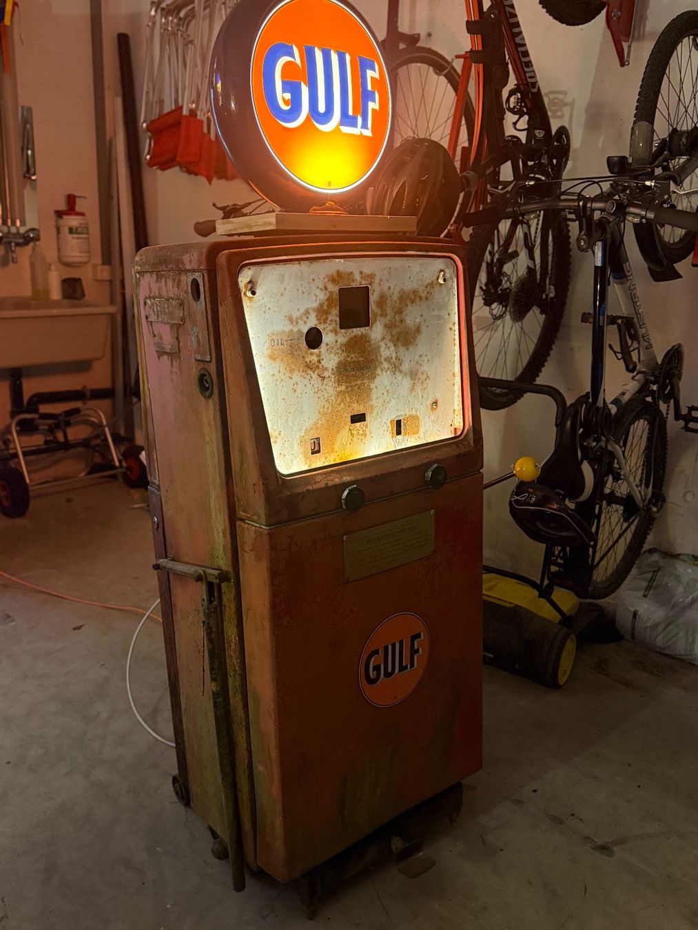 Tanksäule Gulf Shelf BP Moon Eyes Texaco (Gebraucht) in Sempach für CHF ...