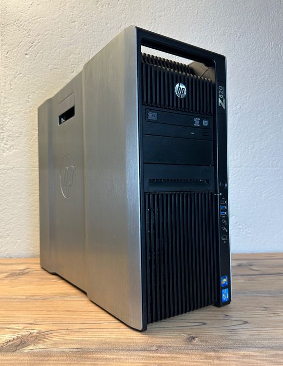 HP Workstation Z820 2x6-Core|32GB|128GB|3TB|nVidiaQ4000(2GB) (Gebraucht ...