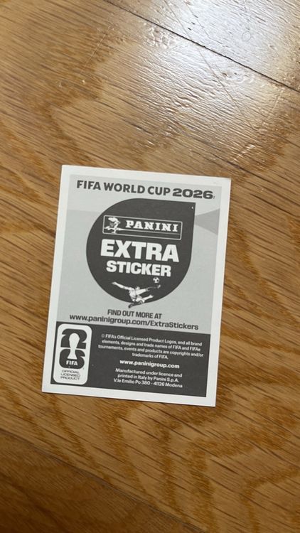 Mbappe Extra Sticker rare Panini FIFA World Cup 2026 (Neu und ...