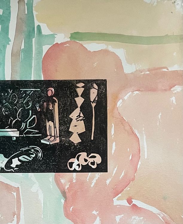 Rolf Winnewisser (1949) Grosse Aquarell aus Galleri Nachlass | Kaufen auf Ricardo