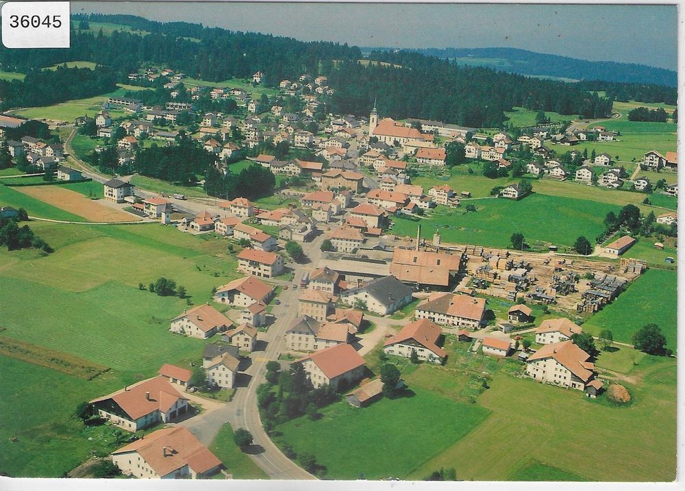 Les Breuleux Vue aerienne - Flugaufnahme (D'occasion) à Ettingen pour ...