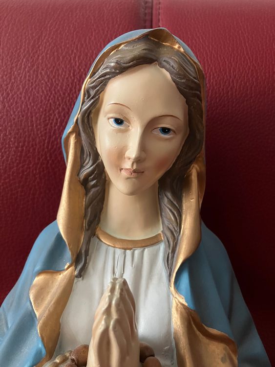 Heilige Maria Statue aus Lourdes, sehr gut erhalten! (Neu (gemäss ...
