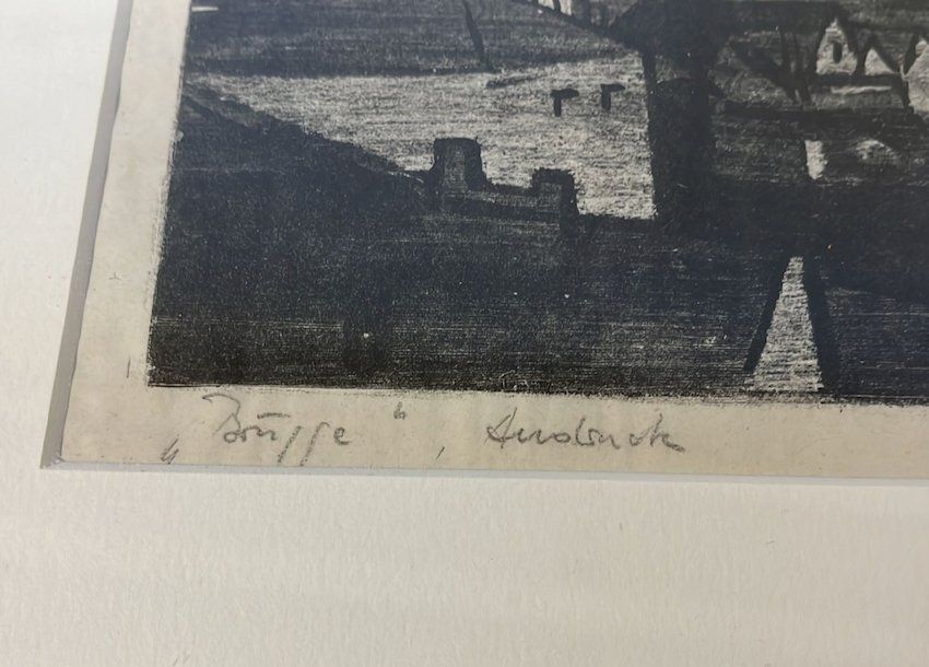 Lithografie, Brügge, Holland von Mark Buchmann (ID M13) | Kaufen auf ...