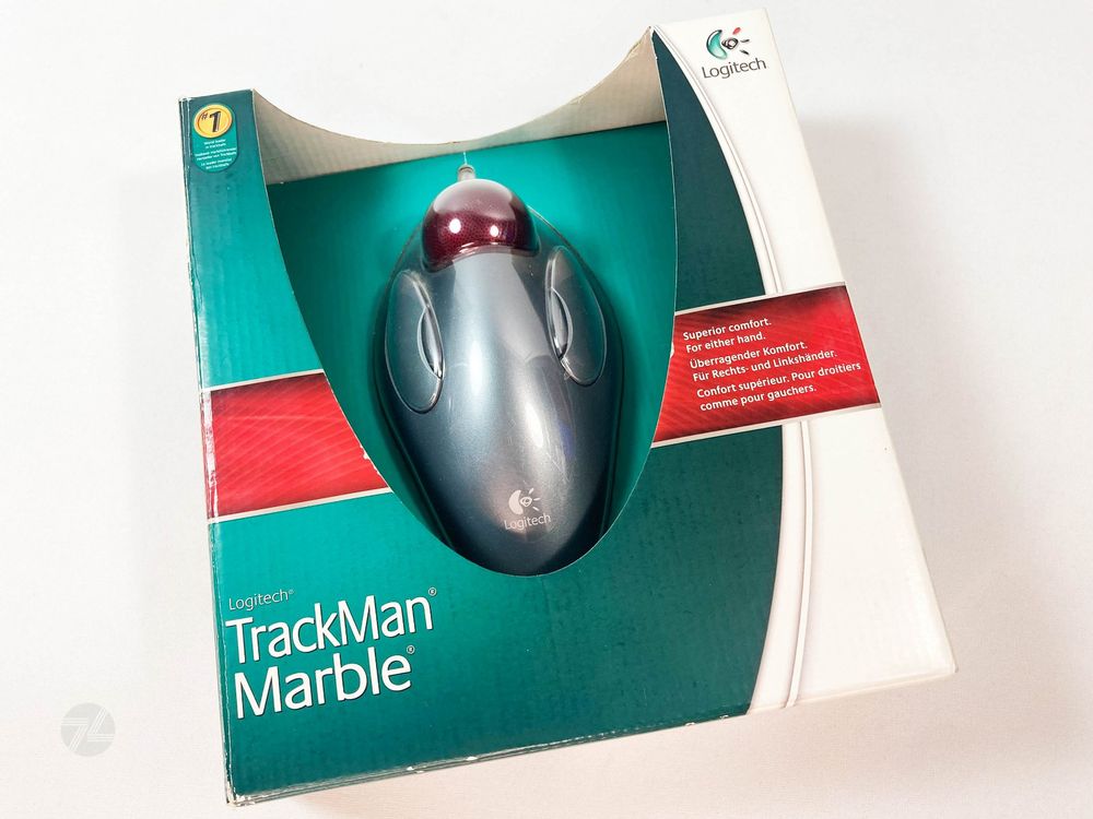 Logitech TrackMan Marble USB Maus OVP 2008 Retro Trackball | Kaufen auf ...