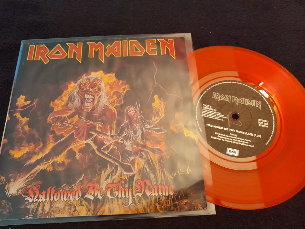 Rare 7" Iron Maiden UK1993 | Kaufen auf Ricardo
