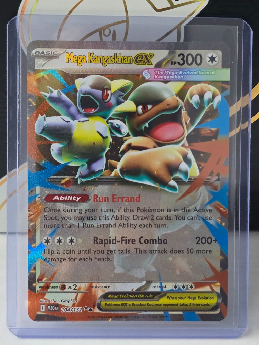 🇺🇸 Pokemon MEGA Evolution 》Mega Kangaskhan ex 104/132 (Neu (gemäss ...