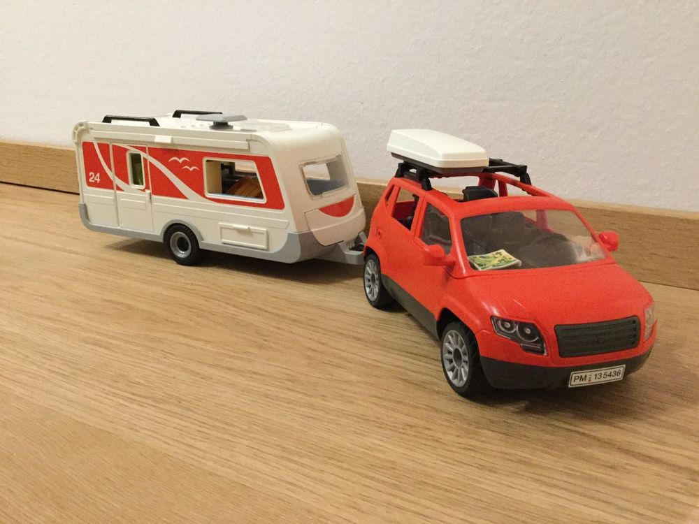 Playmobil Wohnwagen mit Auto (Gebraucht) in Schwerzenbach für CHF 20 ...