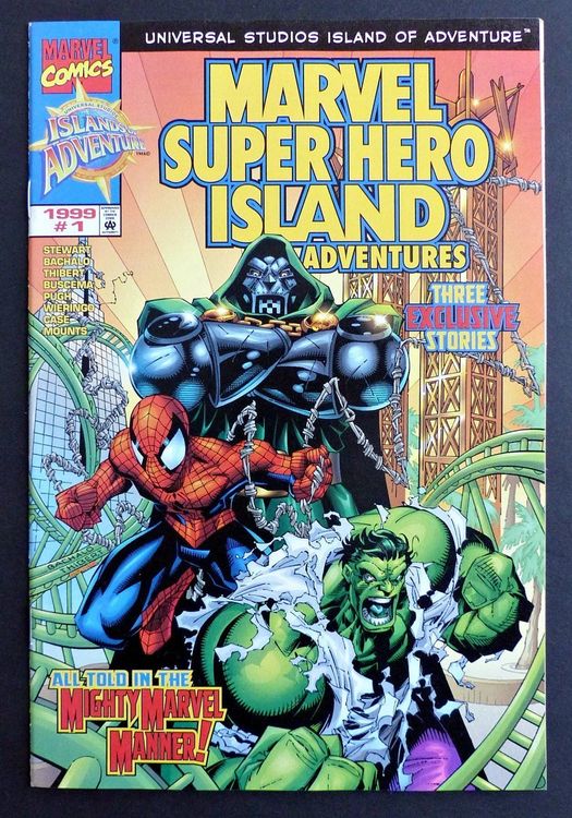 MARVEL SUPER HERO ISLAND ADVENTURES #1 STUDIOS EXCLUSIVE (Gebraucht) in ...