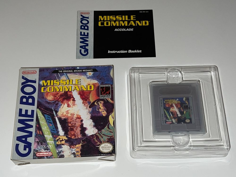 Nintendo Game Boy Classic (GB) Spiel - Missile Command (OVP) (Gebraucht ...