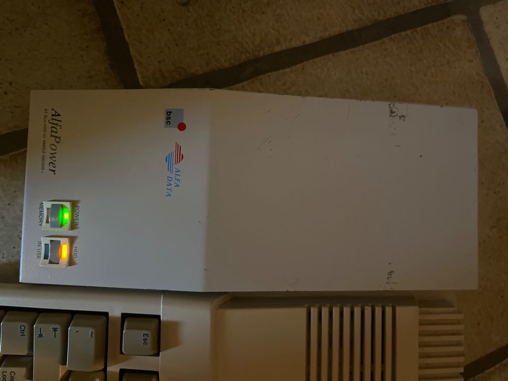 Rare: Amiga 500 Alpha Power HD + zweite SCSI HD | Kaufen auf Ricardo