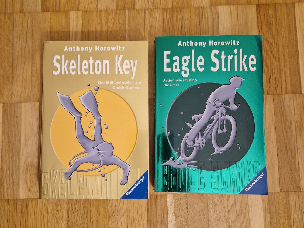 Alex Rider - Skeleton Key und Eagle Strike (Band 3 & 4) | Kaufen auf Ricardo
