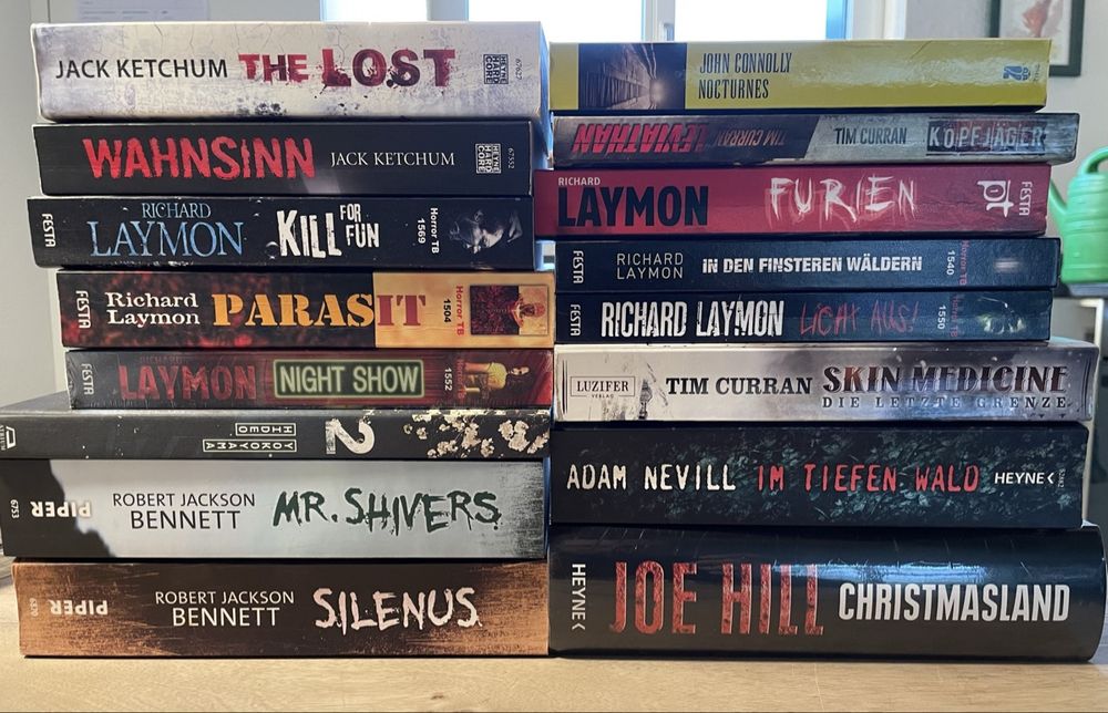 Sammlung Horror Bücher (Gebraucht) in Degersheim für CHF 25 – mit ...