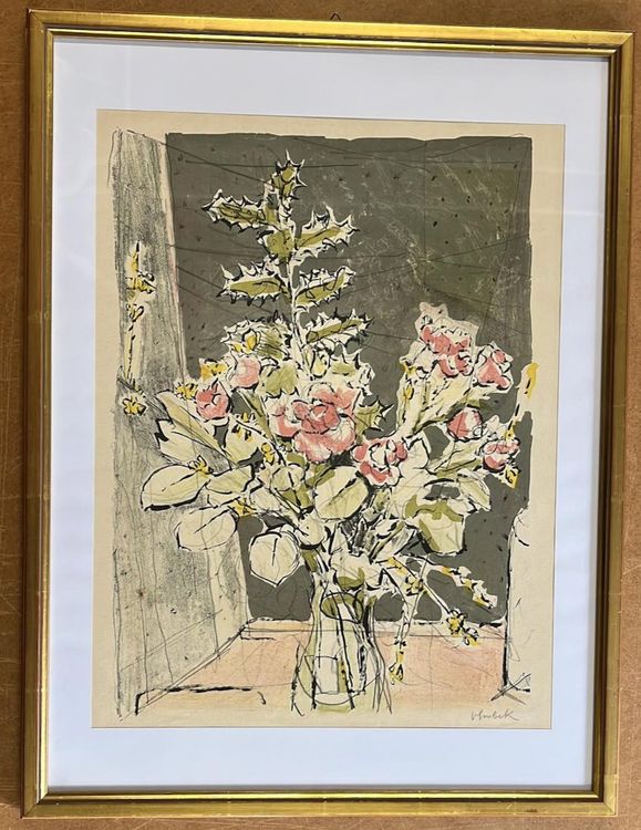 Lithografie Blumen - Stilleben von Victor Surbek (ID 6951) (Gebraucht) in Gelterfingen für CHF 5 ...
