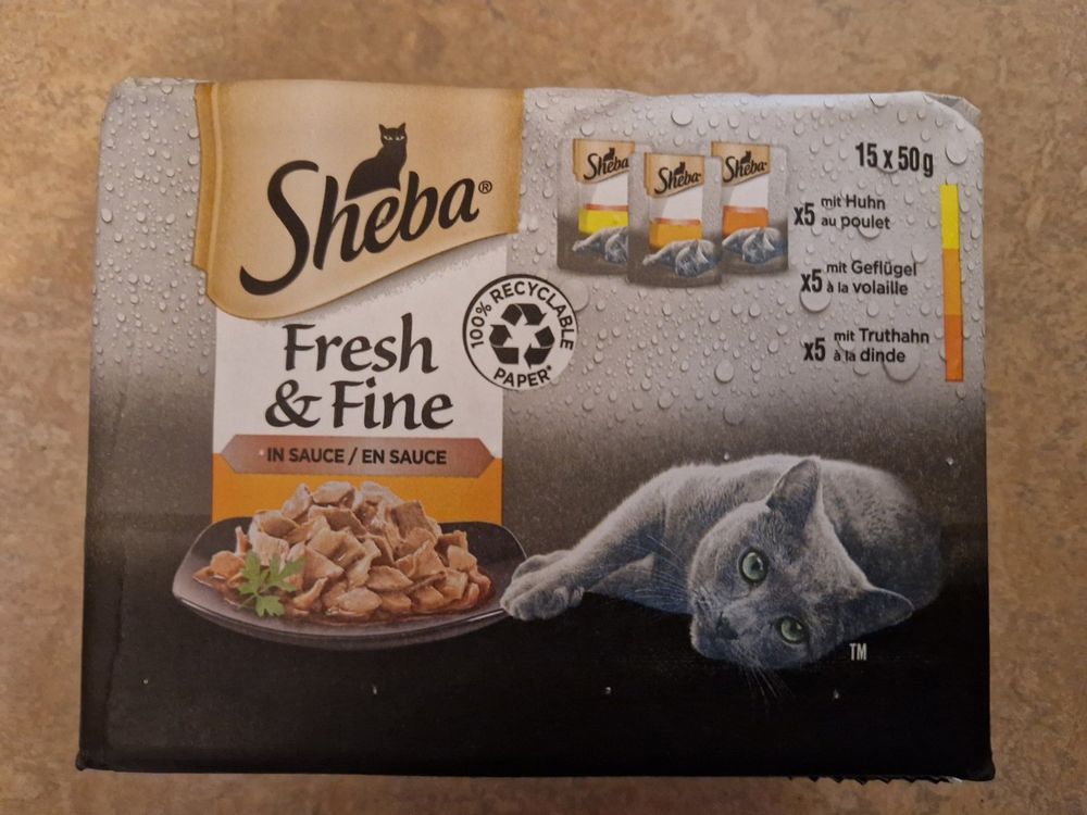 Sheba Fresh & Fine Multipack 15x50g | Kaufen auf Ricardo