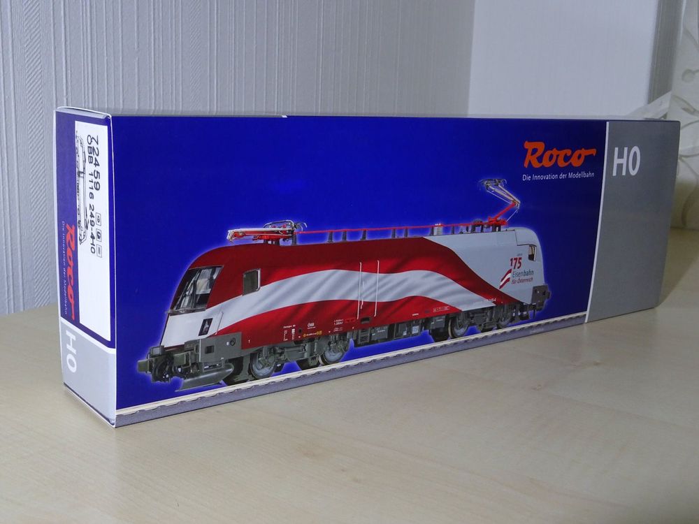 Roco 72459 ÖBB 1116 249-4 Railjet "Sound (Neu und originalverpackt) in ...