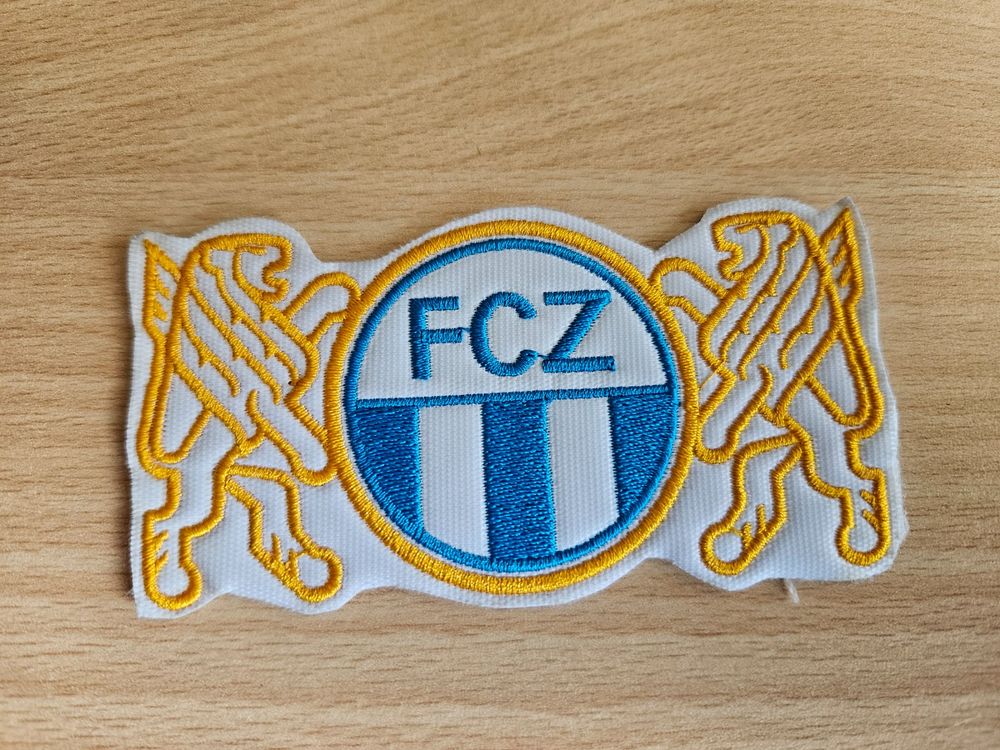 Aufnäher Patch FC Zürich FCZ 10,5 x 5,5 cm Schweiz (Neu (gemäss ...