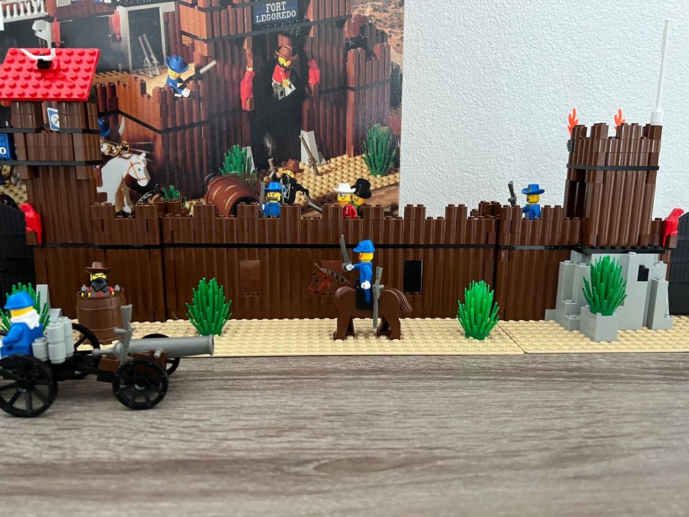 Lego Western Fort Legoredo 6762 inkl. Anleitung und Box (Gebraucht) in ...