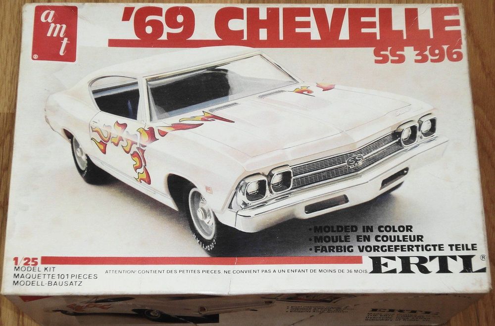 AMT '69 Chevrolet Chevelle SS 396 1:25 (Neu (gemäss Beschreibung)) in ...