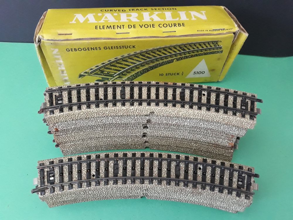 15 x elemento curvo (binari) Märklin 5100 HO vintage (Usato) a per CHF ...