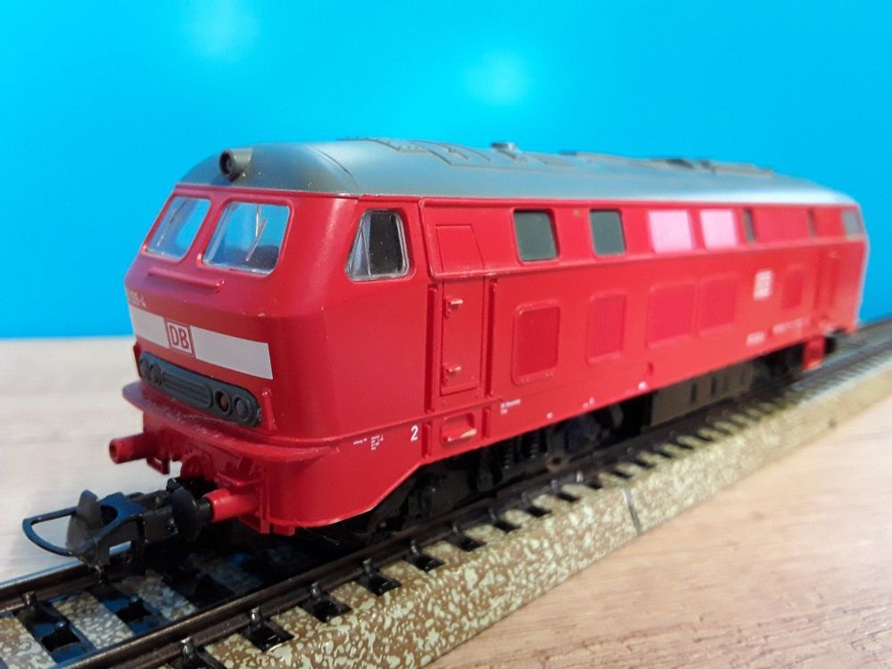 Modelleisenbahn _ Roco _ Lokomotive BR215 DB _ Spur H0 | Kaufen auf Ricardo