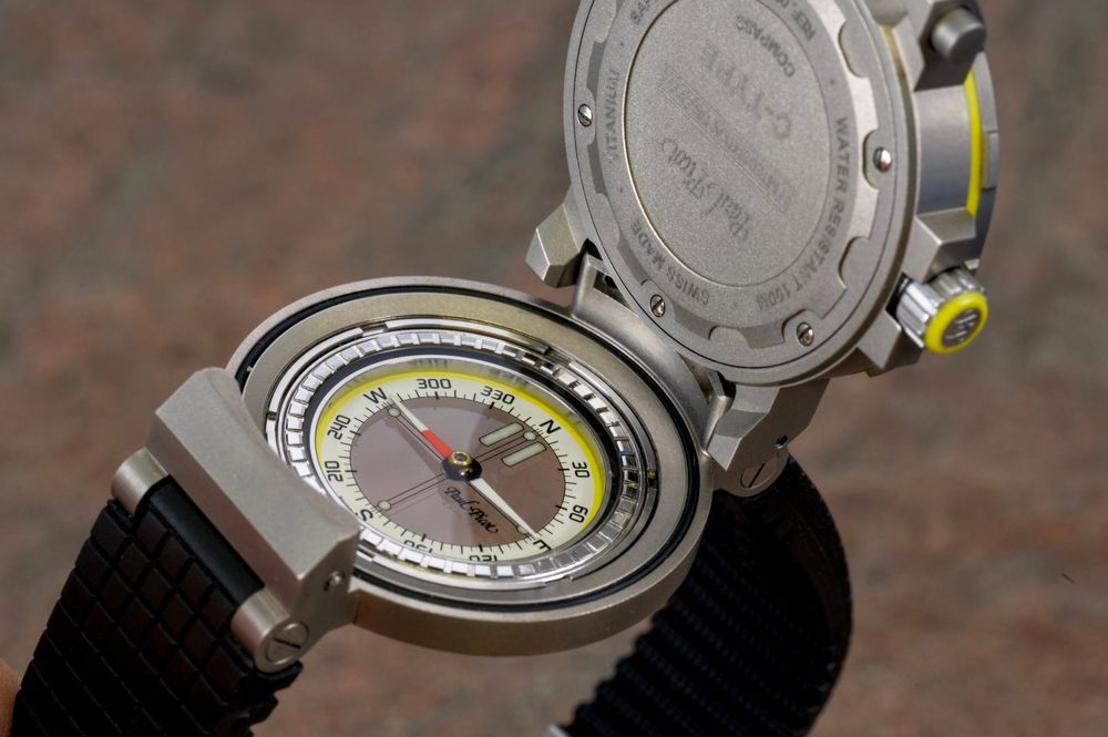 Paul Picot C-Type Plongeur Compass - New Old Stock Fullset (Neu (gemäss ...