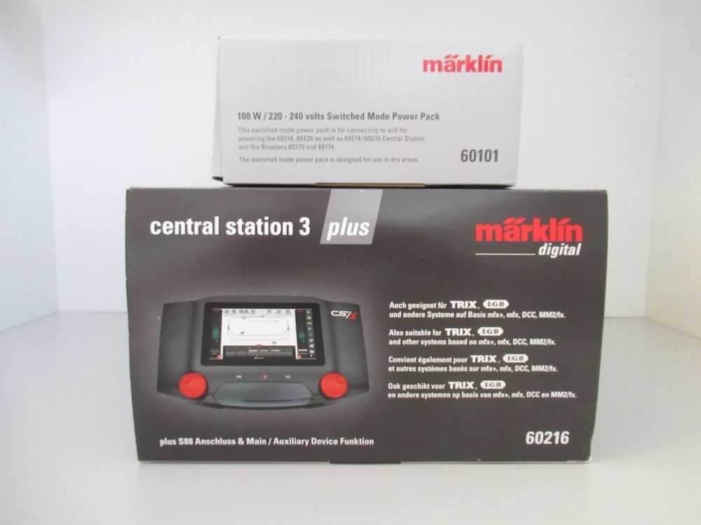 Märklin 60216 CS 3 plus mit 60101 Traf. (Gebraucht) in Basel für CHF ...