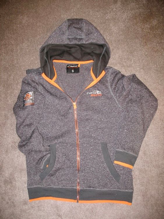 Hoodie Chapter Athletics anthrazit Reissverschluss | Kaufen auf Ricardo