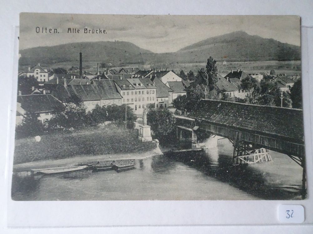 AK OLTEN ALTE BRÜCKE (Gebraucht) in Schönenwerd für CHF 8 – mit Lieferung auf Ricardo kaufen