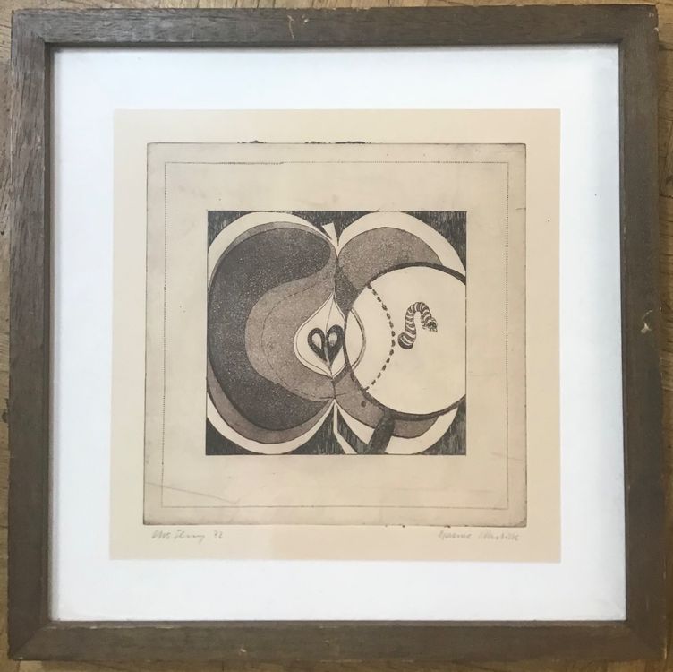 Urs FLURY (1937-2005) Aquatinta Radierung Handsigniert (Gebraucht) in Root für CHF 5 – mit ...