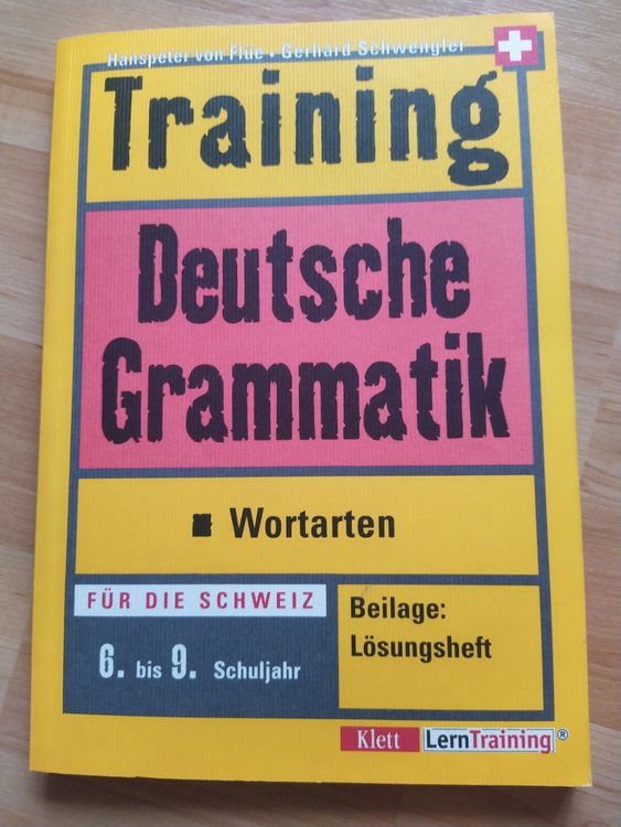 Training: Grammatik, inklusive Lösungen, Lehrmittel (Neu (gemäss Beschreibung)) in für CHF 13 ...