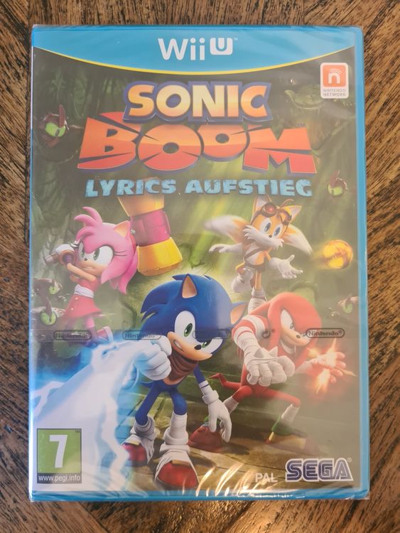 Sonic Boom Lyrics Aufstieg Wii U Sealed (Neu (gemäss Beschreibung)) in ...