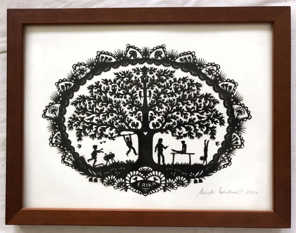 Heidi Widmer (*1941) - Orig. Scherenschnitt | Kaufen auf Ricardo