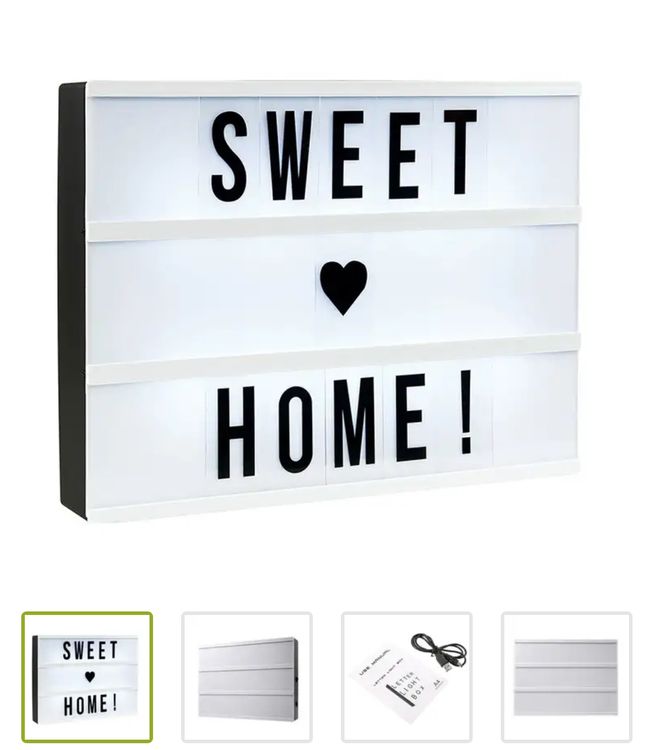 LED Letter Light Box (Gebraucht) in Eglisau für CHF 19 – nur Abholung ...