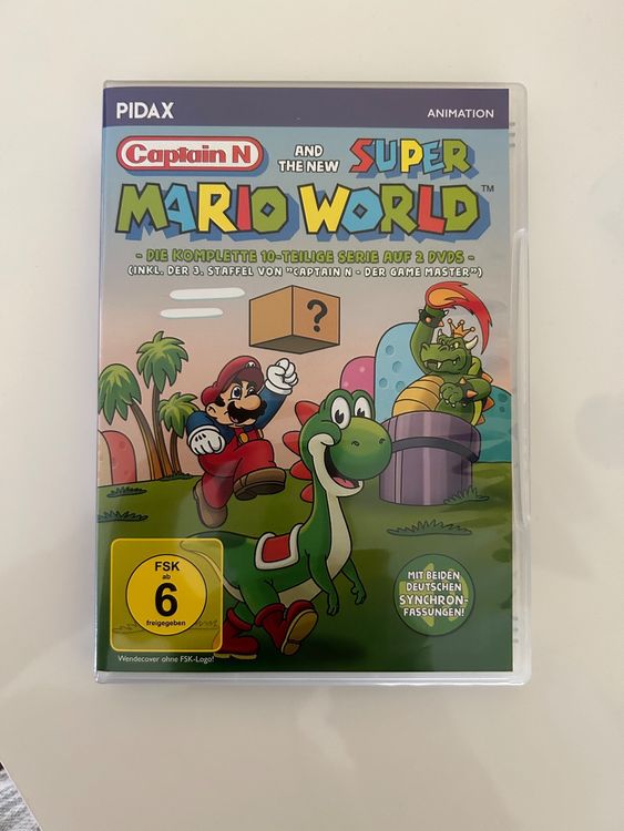 DVD: Captain N & The Super Mario World Show (90er Klassiker) | Acheter ...