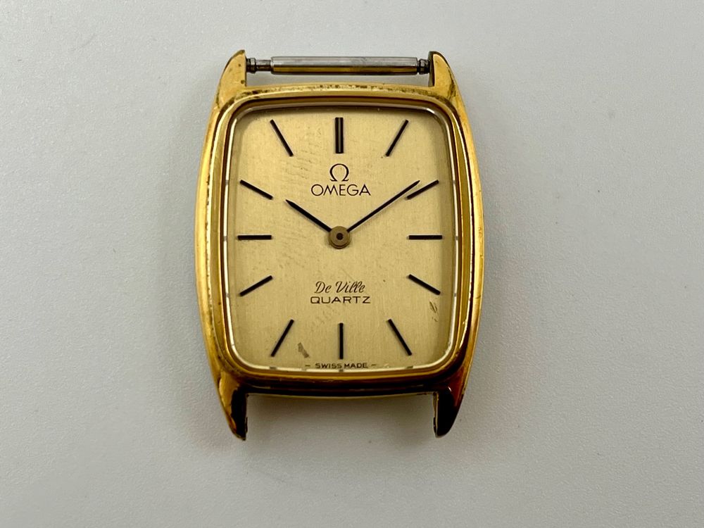 Vintage Omega De Ville Quarz Kaliber 1353 Ref: 591.0098 (Gebraucht) in ...