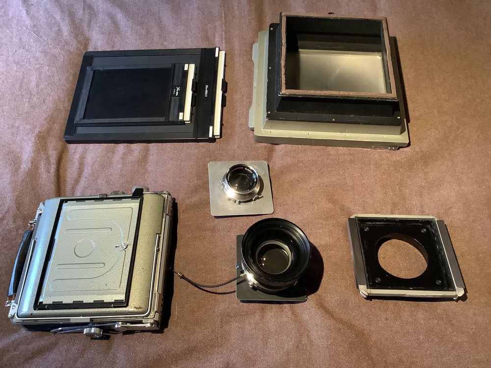 Grossformatkamerasystem Wista Rittreck View 5x7 und 8x10 (Gebraucht) in ...